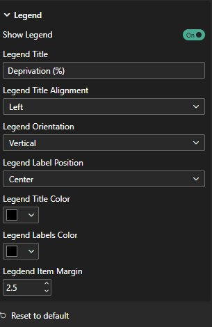 Legends & Tooltips - Maplumi Power BI Visual Docs