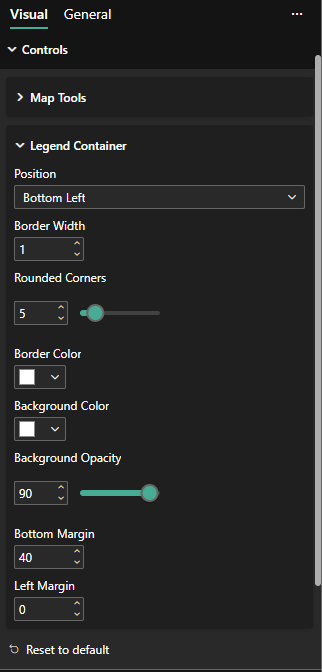 Legends & Tooltips - Maplumi Power BI Visual Docs